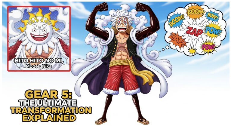 Luffy Gear 5: The Ultimate Transformation Explained in One Piece - Kids ...